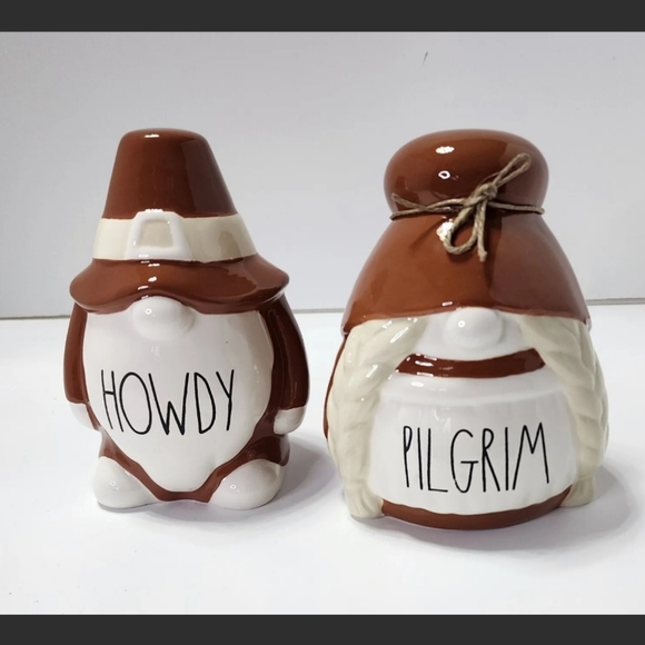 Rae Dunn | Holiday | Rae Dunn Howdy Pilgrims Gnomes Figures ...